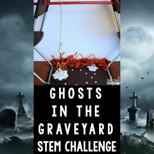 Halloween STEM Challenge & Activity - Ghost Pulleys STEM & Halloween ...