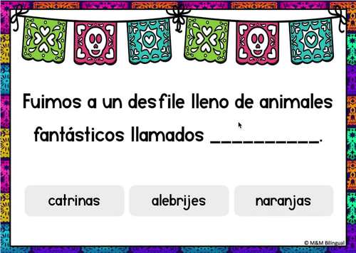 Día de los Muertos - BUNDLE Boom Cards | SPANISH by MM Bilingual