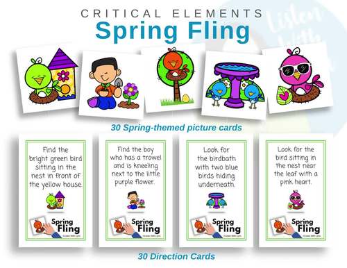 SPRING FLING Listening For Critical Elements Directions DHH Hearing Loss