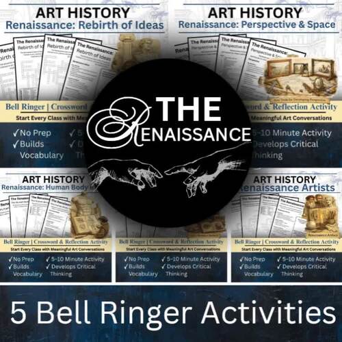 Art History Bell Ringers Bundle: The Renaissance (5 Activities) | TPT
