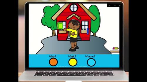 Fall Speech Therapy, Real Photos, WH Questions Visuals, Expanding Sentences