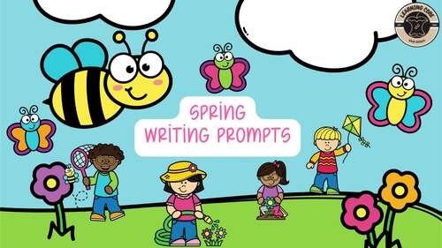 Spring Writing Prompt Journals March April PreK Kindergarten First ...
