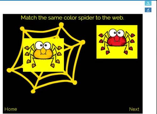 CVI Halloween Basic Concepts Boom Cards by One Of A Kind Kids | TPT