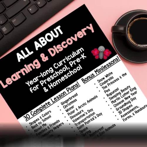 Learning & Discovery Preschool & PreK Curriculum Bundle by Teach PreK