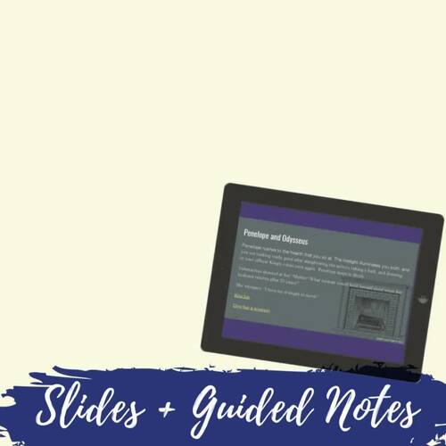 Interactive Story Activity for the Odyssey: Slides + Guided Notes