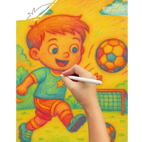 Sport Coloring Pages – Tracing and Color | Fun Motor Skills Practice ...