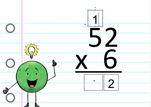 2 Digit by 1 Digit Multiplication Digital Math Task Cards for Google ...