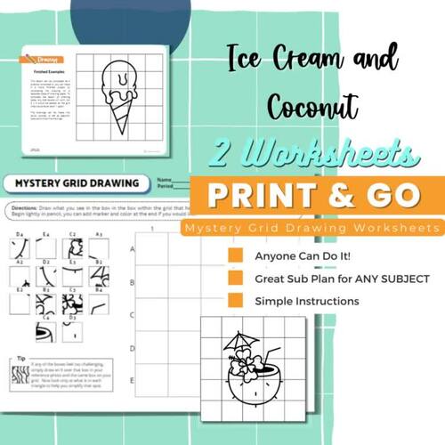 HIGH SCHOOL ART SUB PLAN/WORKSHEET: End of the Year One-Day Activity ...