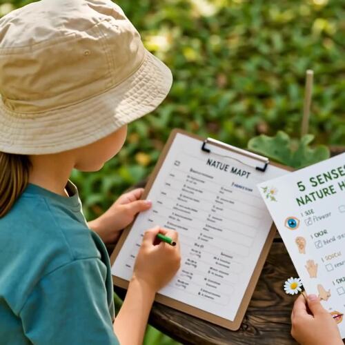 Outdoor Learning Nature Walk Explorer STEM 20Activity For Kindergarten ...