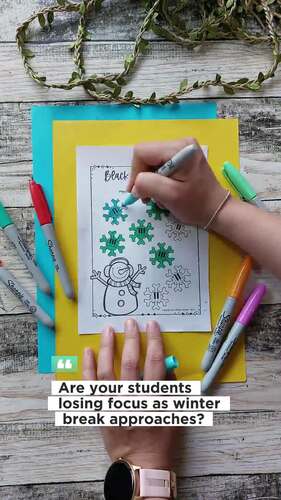 Winter & Christmas Music Worksheets: Piano Keys, Note Naming, Line & Space