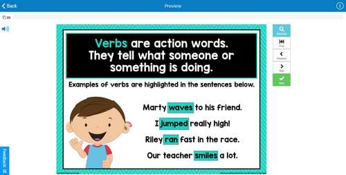 Type the Verb Boom Cards by Second Grade Smiles | TPT