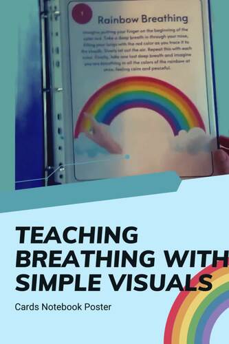 Rainbow Breathing Poster Set | Emotional Regulation Visuals for Calm ...