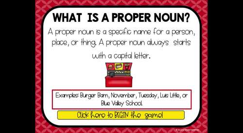 Common and Proper Nouns Activity | DIGITAL for Google Slides | TPT