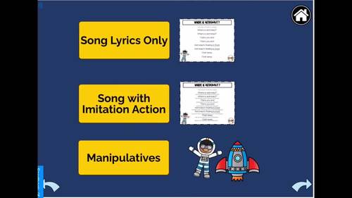 Interactive Space Themed Song for Prepositions & Where Questions: Boom ...