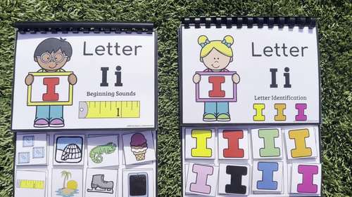 Letter I Alphabet Adapted Books | Matching and Errorless Learning