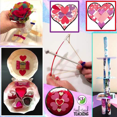 Valentine's Day STEM Activity Bundle - Paperless Version | TPT