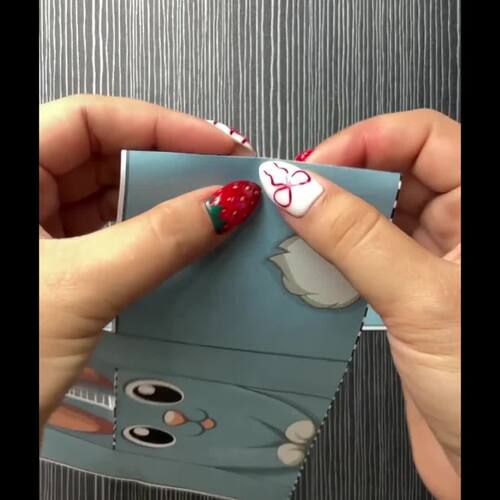 3D Bunny Craft | Printable Rabbit Activity for Kids | Color & Black and ...