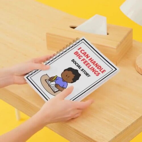 Emotional Dysregulation Social Story: Poster Reflection Sheet Autism ...