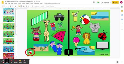 FIND IT! - Summer - Google Slides™ by GroovyGarden | TPT