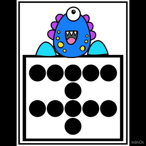 Subitizing Monster Math Talk Prompts | Number Talks for 1st and 2nd Grade