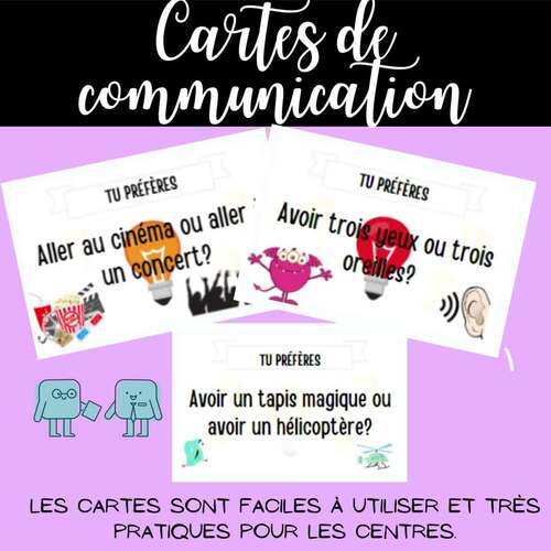 Cartes pour les centres de communication by ProfsPavillon ProfsPavillon