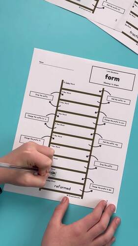 Morphology Word Ladders: LATIN Base Word Chaining No-Prep (SOR) | TPT