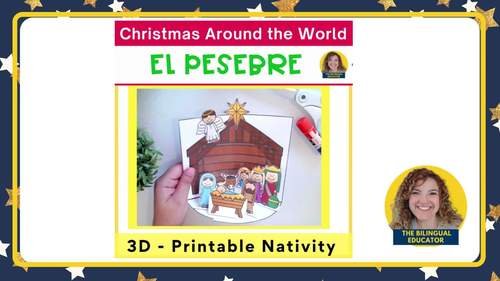 Christian Christmas Nativity Craft The Birth of Jesus Bible and Sunday ...