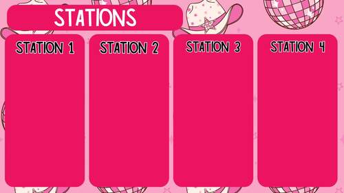 Disco Cowgirl Morning Meeting Editable Slides l Disco Western Google Slides