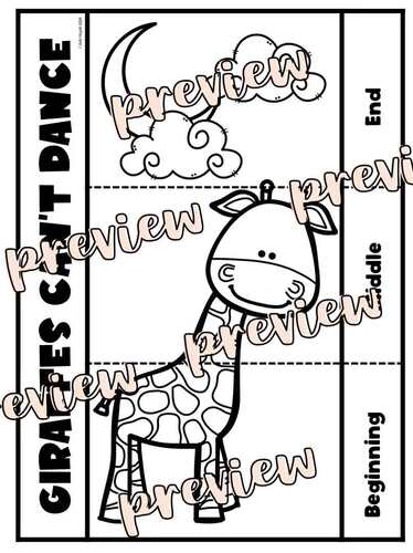 Giraffes Can't Dance Book Companion and Activities by Anh Huynh | TPT