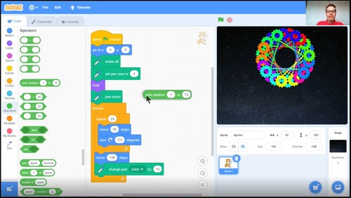 Learn to Code: Lesson 4 Spirographs by Students Learn To Code | TPT