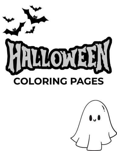 Halloween Coloring Pages for Kids | Cute Printable Halloween Activity ...