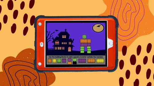 Halloween STEM Digital Building Challenge Boom Cards by The Meaningful ...
