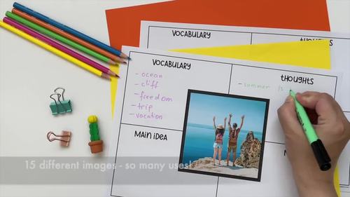 Ready-to-go Summer Inference Worksheets | Picture Writing Activity ...