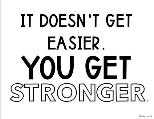 Motivational Classroom Posters for Middle School by Beakers and Ink