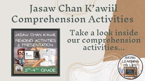 Maya King Jasaw Chan K'awiil Reading Comprehension Activities | 3rd-4th ...