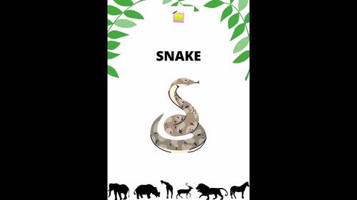 WILD ANIMALS WORKSHEETS by mrs creative designs | TPT