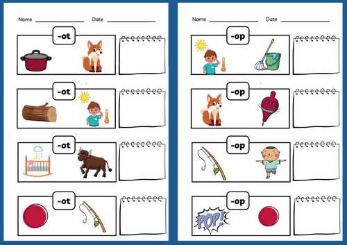 MEGA CVC Phonics Worksheet Bundle - Pre-K Kindergarten by Worksheet Fun ...