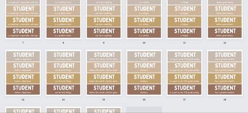 Classroom Decor: Neutral Boho Growth Mindset Locker Name Tags | TPT