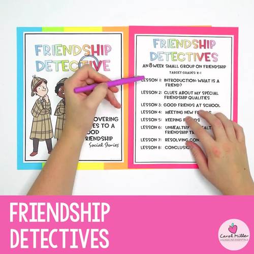 Early Elementary Friendship Group | Social Skills | TPT