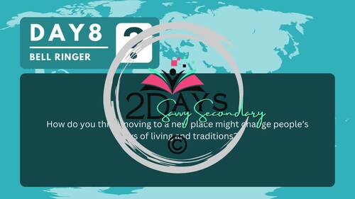 25 Days of Engaging Geography Bell Ringers for 5th Grade | TPT