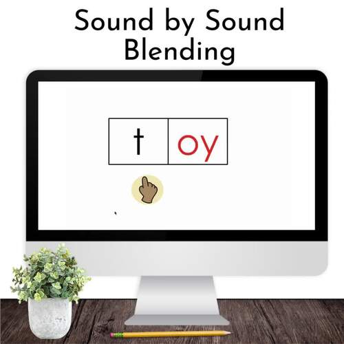 Sound by Sound Digital Blending Board Diphthongs oi, oy by Sellika Reese