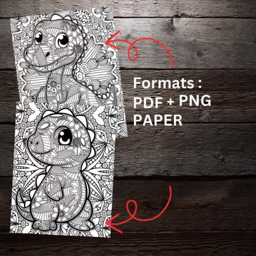 Dinosaur Coloring Pages for Preschool & Kindergarten - January Activities