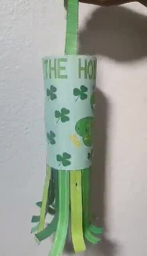 Holy Trinity / Trinity Sunday Shamrock Windsock Craft by LittleMons