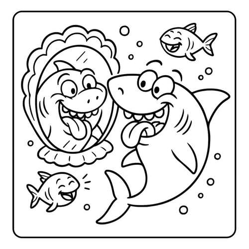 Shark Coloring Pages | 45 Fun Ocean & Shark Adventures for Kids Ages 4-8
