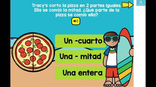 1st grade Virtual morning work May week 4 Spanish Boom cards | TPT
