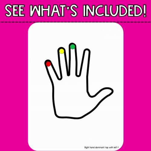 Seasonal Tapping Hands and Vowel Intensive Cards by Playful Pursuits