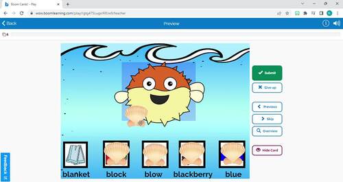 /bl/ Blends: Feed the Blowfish the Clams. | TPT