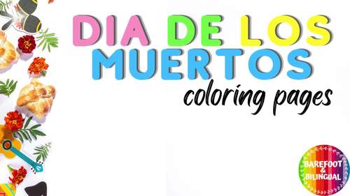 Day of the Dead Craft Activities - Dia de Muertos Activities Coloring Pages