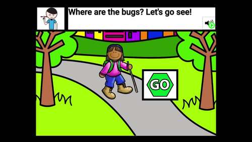 Insects Speech Therapy Activity WH Questions AAC Early Language | TPT