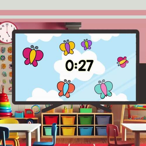 Temporizadores: Mariposas | Classroom Management | Visual Timers ...